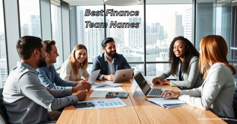 300+ Funny and Cool Finance Team Names to Impress Your Colleagues