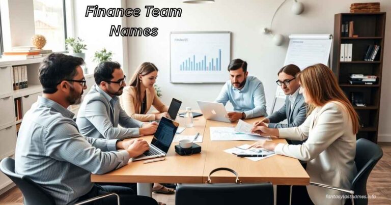300+ Funny and Cool Finance Team Names to Impress Your Colleagues