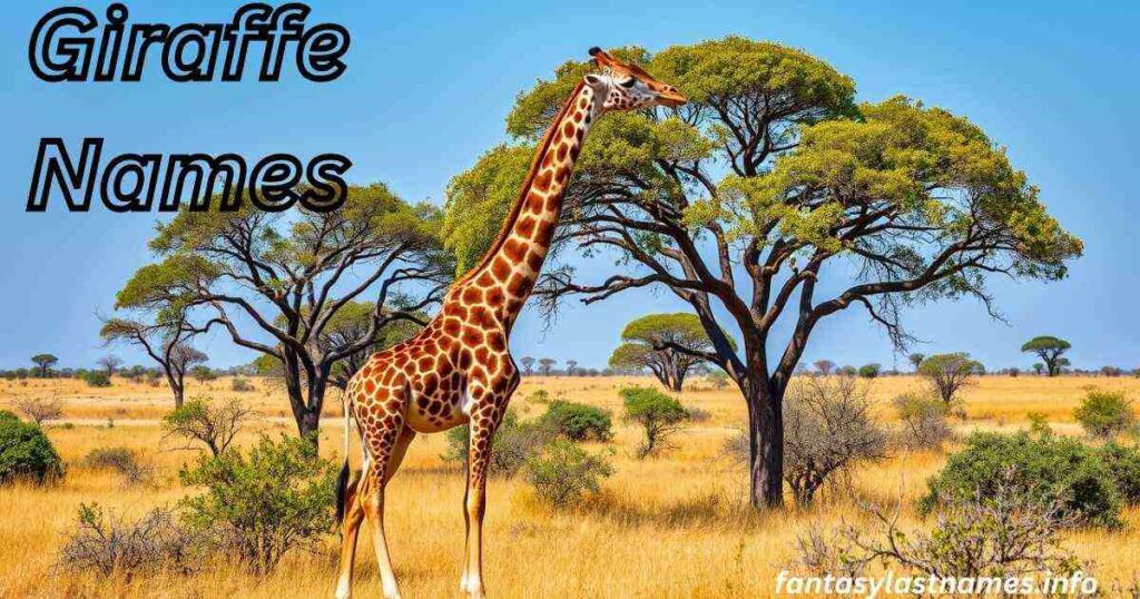 270+ Giraffe Names with Meaning (+Generator)