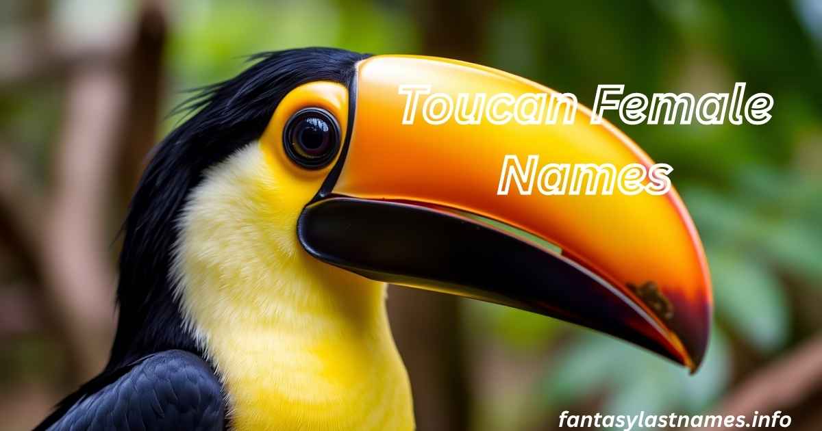 300+ Toucan Names with Meanings + AI Generator