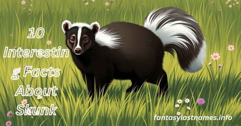 500+ Unique and Cute Skunk Names With Meaning