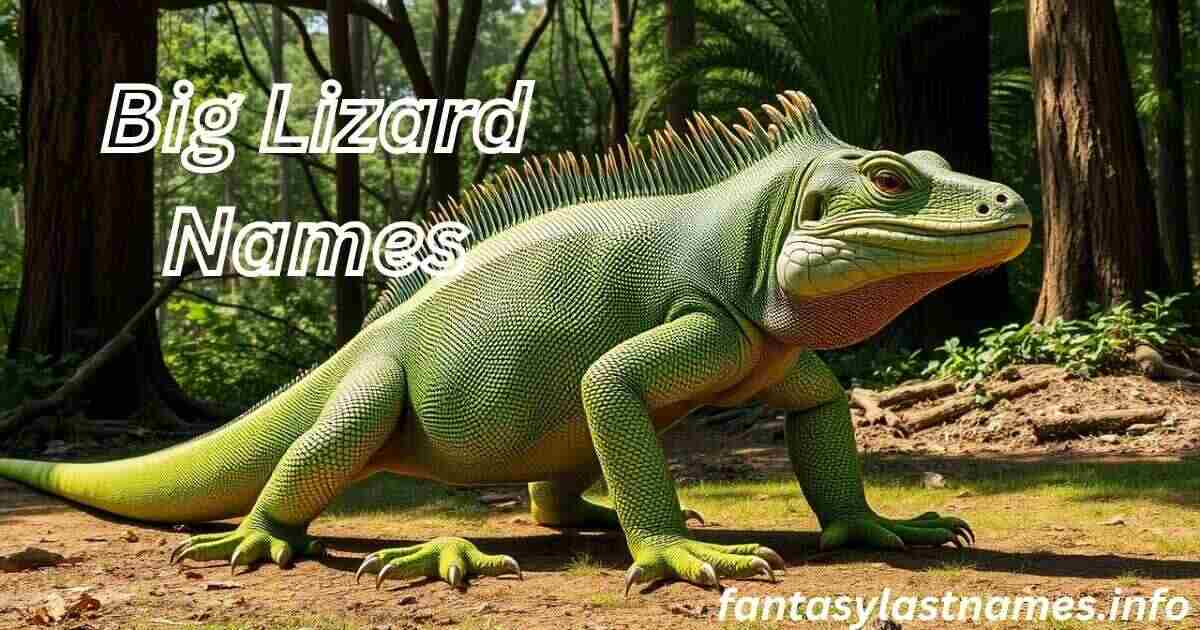 280+ Best Lizard Names with Meaning + AI Generator