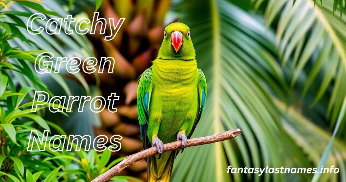 290+ Parrot Names with Meanings (+Generator)