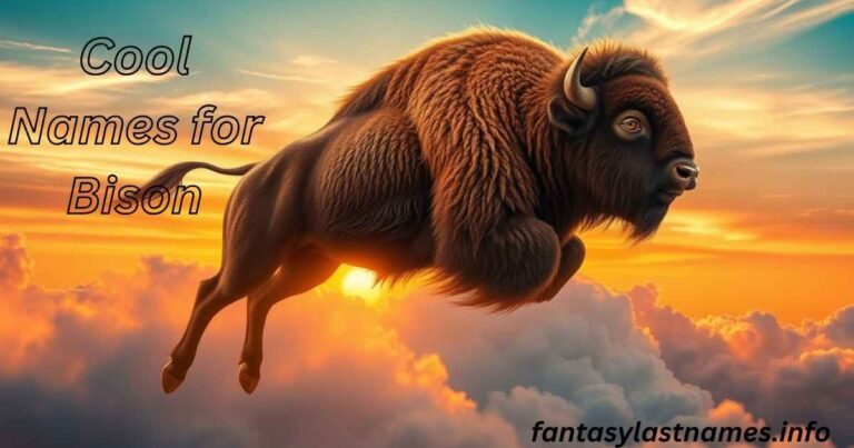 260+ Famous Bison Names with Meaning + AI Generator