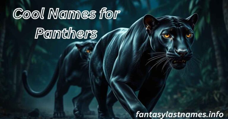250+ Panther Names With Meaning (+Generator)