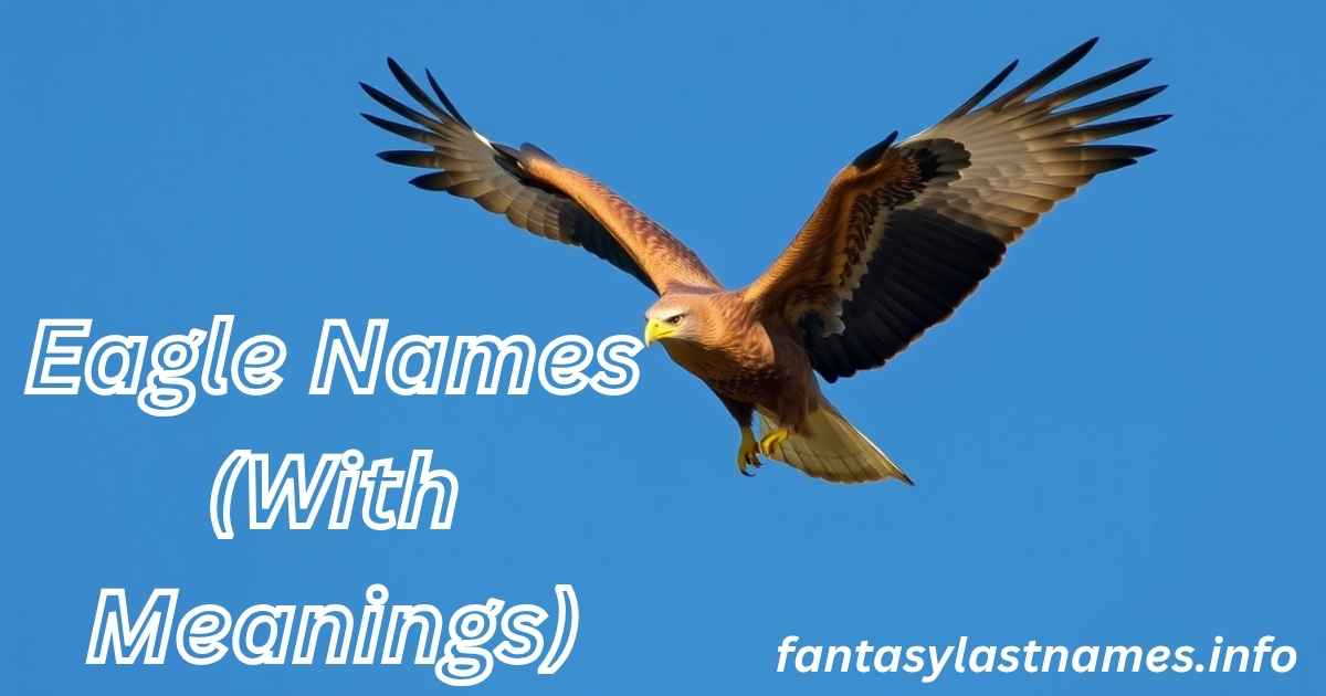 350+ Best Eagle Names & Meanings + AI Generator