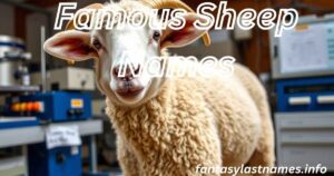 270+ Sheep Names with Meaning + AI Generator