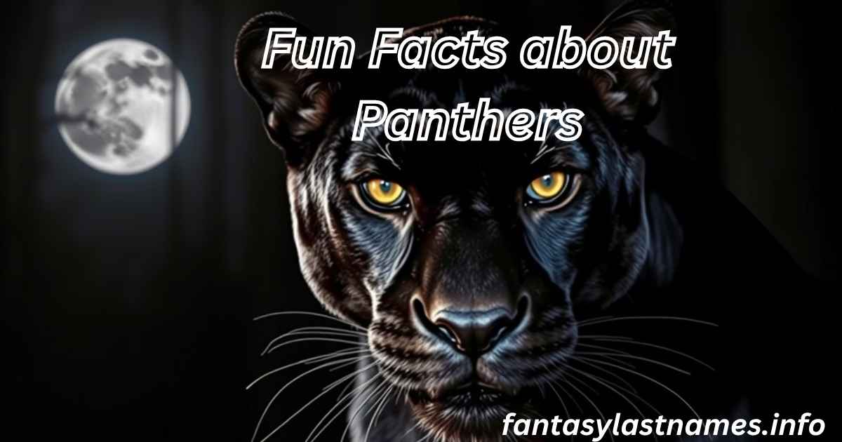 250+ Panther Names With Meaning (+Generator)