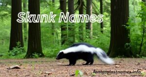 500+ Unique and Cute Skunk Names With Meaning