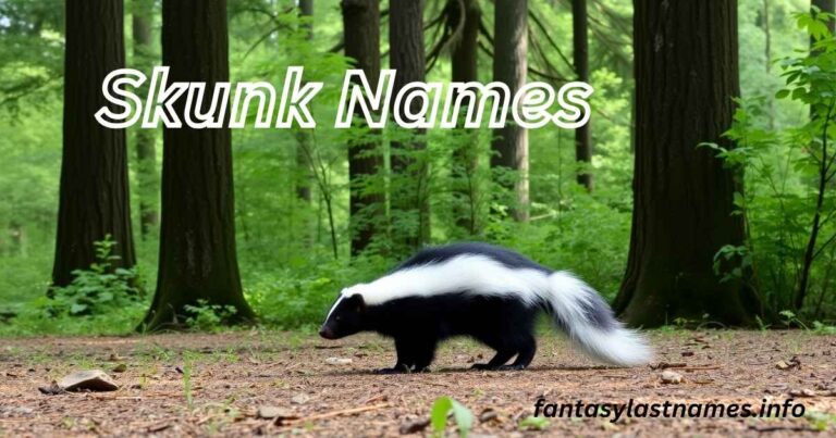 500+ Unique and Cute Skunk Names With Meaning