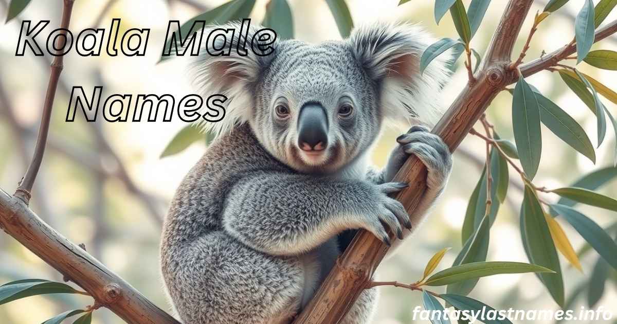 Koala Names Generator [320+ Fun & Meaningful Ideas]